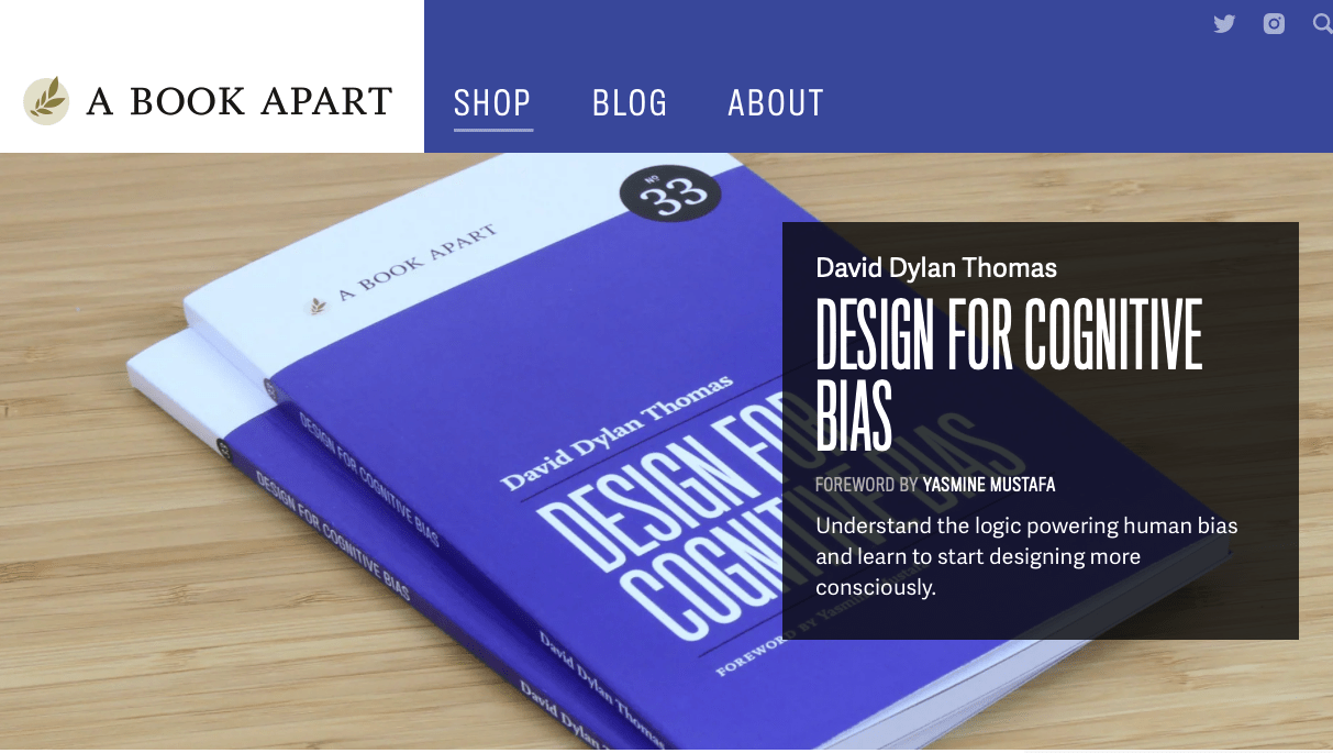 Buchtipp: "Design for Cognitive Bias" von David Dylan Thomas - Moderne ...